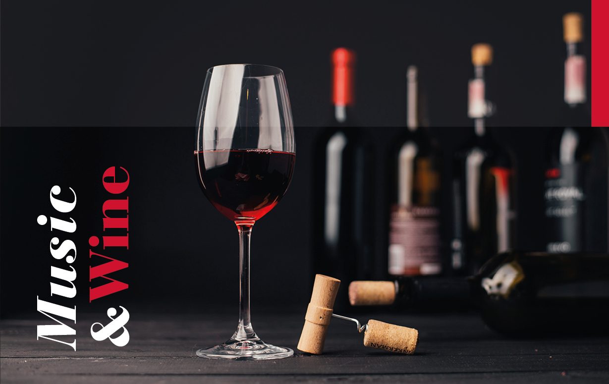 Wine & Music Pairing, with members of RNS and Helen Savage | The Glasshouse
